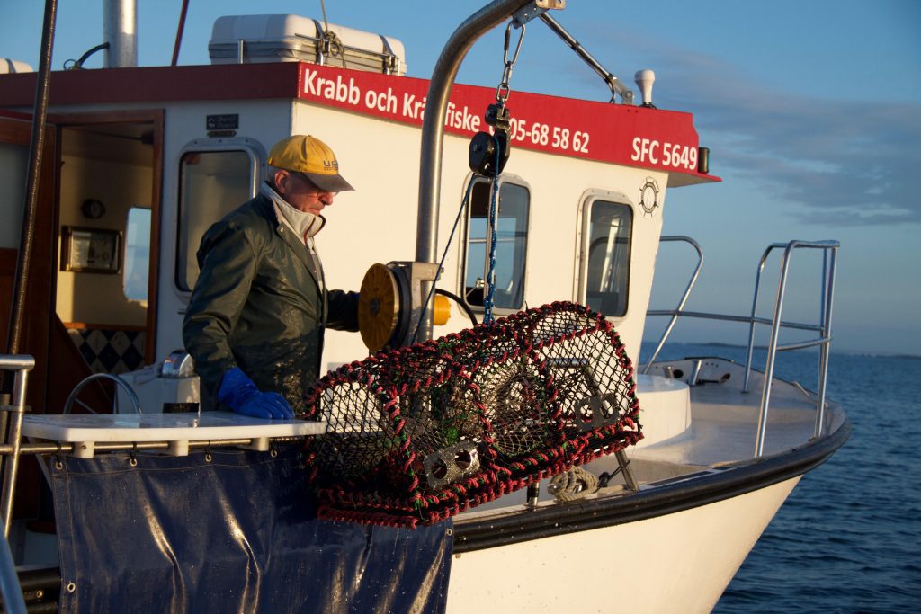 Lobster fishing and spa on Marstrand Island - on Sweden's west coast ...